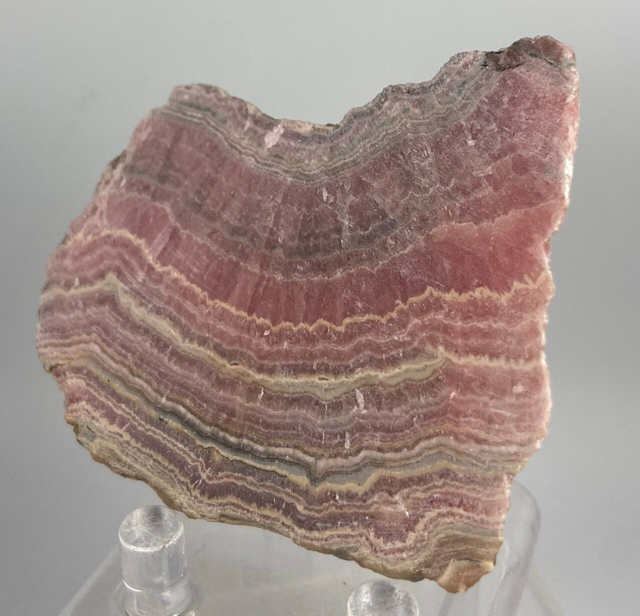 VERY NICE BANDED RHODOCHROSITE: CAPILLITAS DISTRICT, ARGENTINA- CLASSIC ...