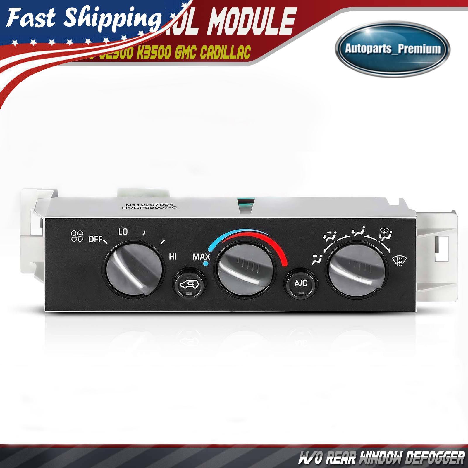 AC Heater Climate Control Module for Chevy Tahoe GMC Yukon C/K1500 2500 ...