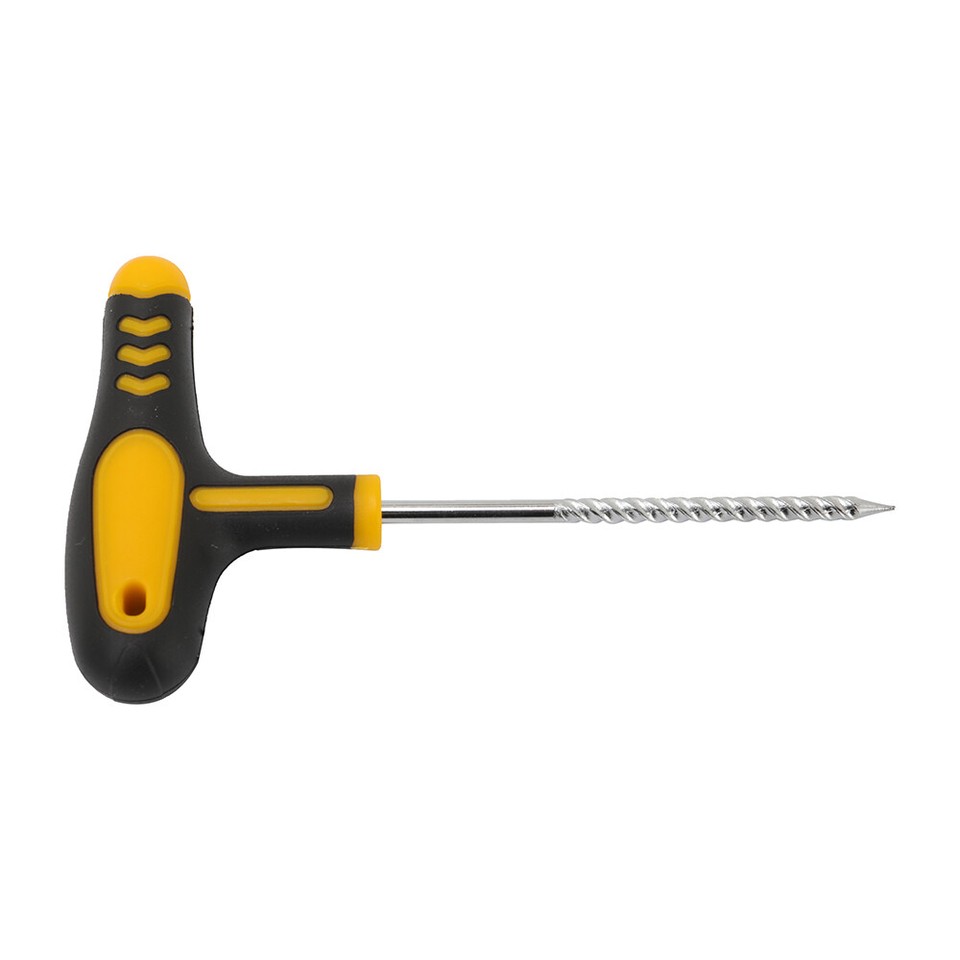 Car Tubeless Tyre Tire Puncture Repair Plug Kit Needle Patch Fix Tools ...