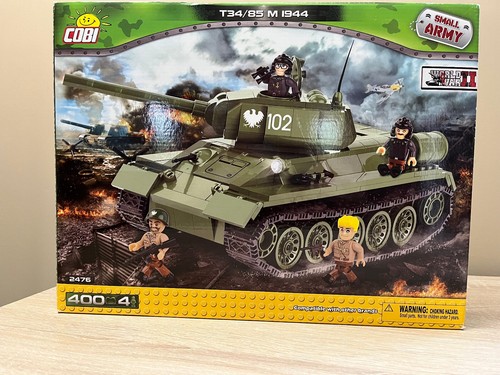 COBI 2476 T-34/85 M 1944 Tank, Polish Army, new in box (very rare 2017 ...