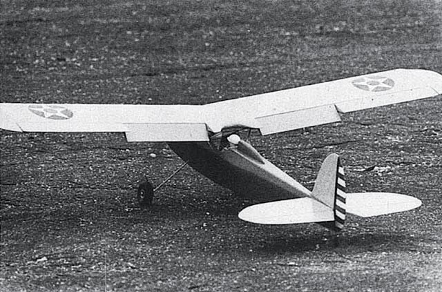 Cadet Sport Model 62" Wingspan RC Model Airplane Printed Plans ...