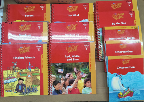 SRA Open Court Reading Level K Teacher's Edition Bundle ELA | eBay