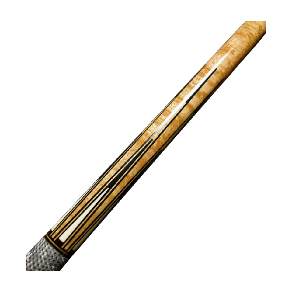 Schon Bob Runde R-15 Vintage 80s Billiard Pool Cue 6 Point Inlay 2 ...
