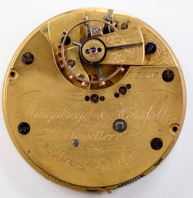 VINTAGE POCKET WATCH MOVEMENT & DIAL 47 MM | eBay