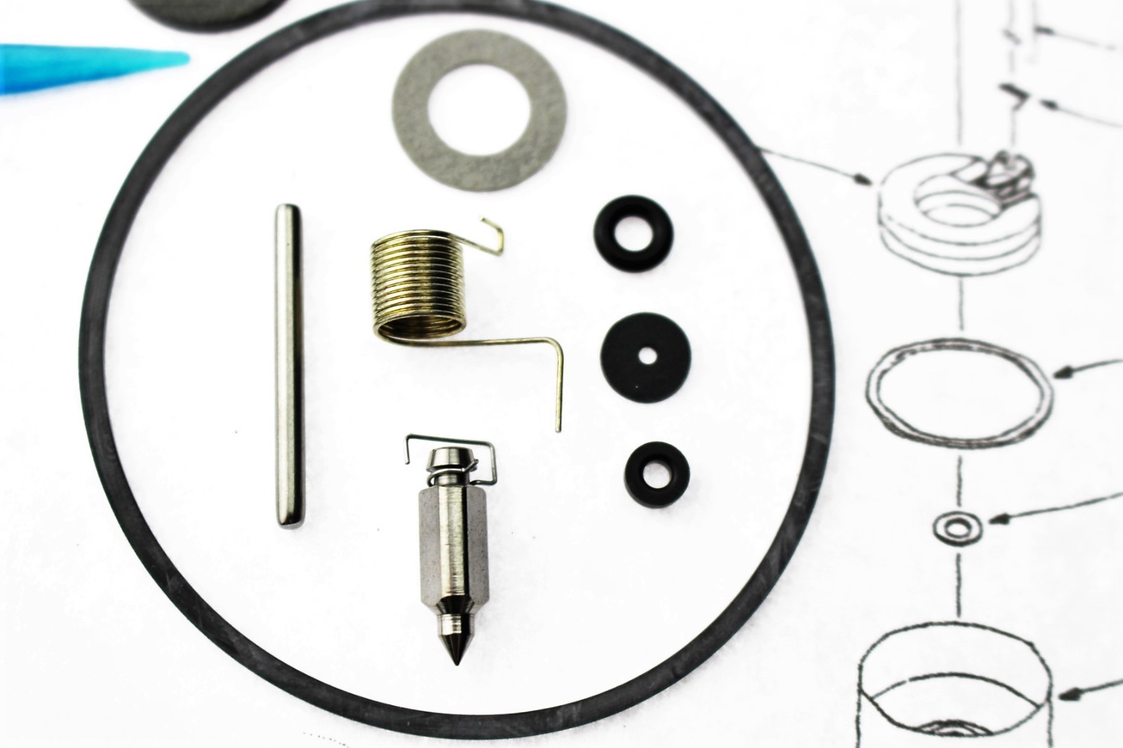 GENUINE WALBRO Carburetor Kit fit Wisconsin S10D S12D S14D replace ...