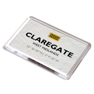 FRIDGE MAGNET - Claregate, West Midlands - Lat/Long SJ8901 | eBay UK