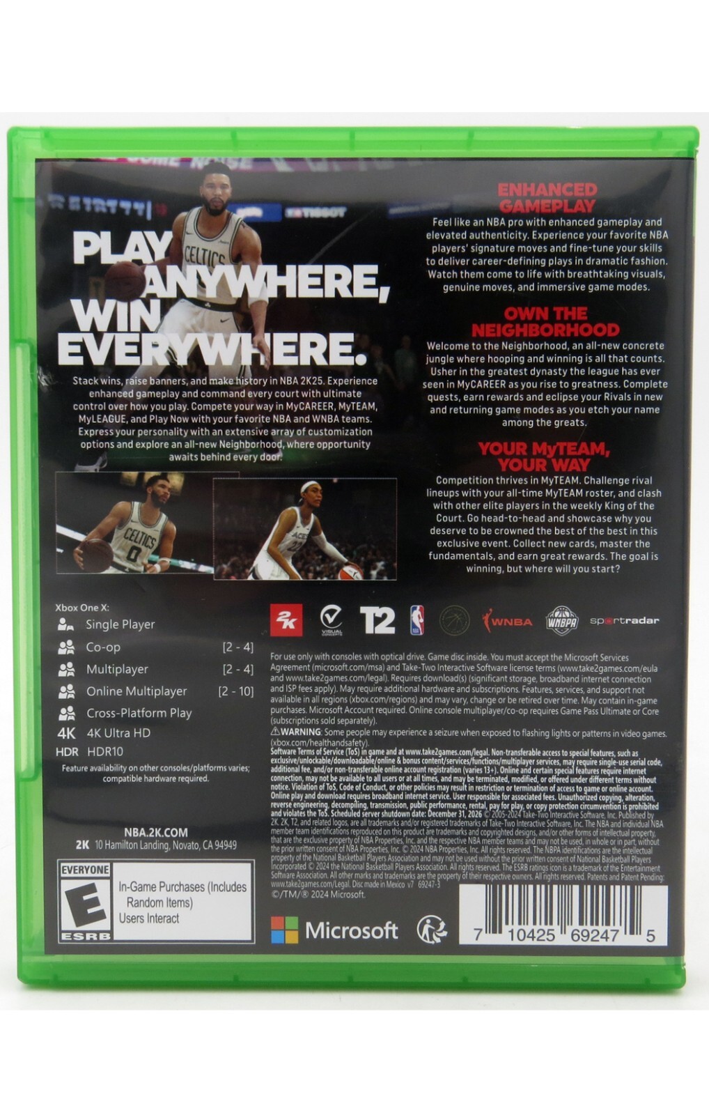 NBA 2K25 - Microsoft Xbox One In Original Package