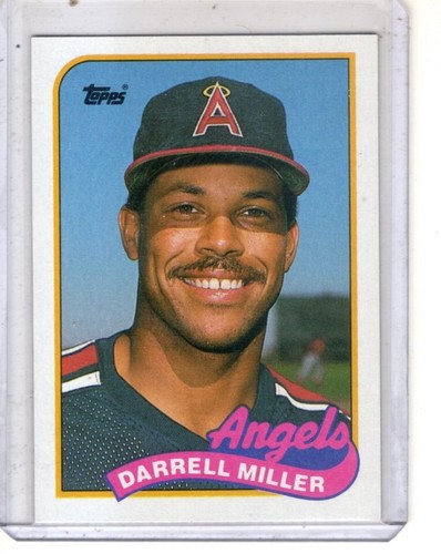 1989 Topps #68 Darrell Miller California Angels baseball card | eBay
