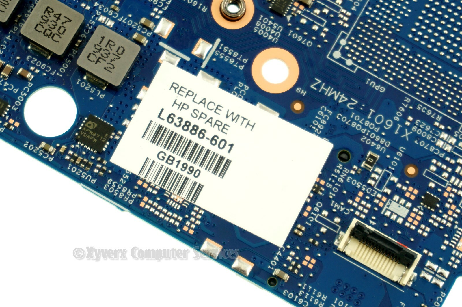 L63886-601 GENUINE HP MOTHERBOARD INTEL I7-10510U 15M-DR 15M-DR0021DX ...