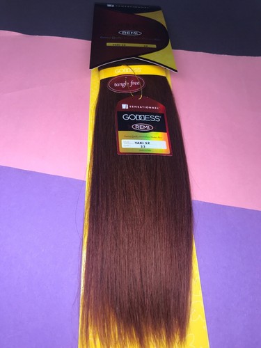 Sensationnel Remi Goddess Gold Yellow 100% Human Hair Remy_12"_#33 (UPC ...