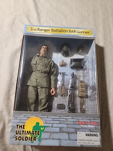 The Ultimate Soldier 21st Century Toys 2nd Ranger Battalion Bar Gunner ...