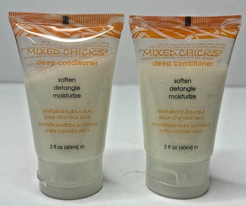 Mixed Chicks DEEP CONDITIONER 2oz TRAVEL SIZE - 2 Pack Set | eBay