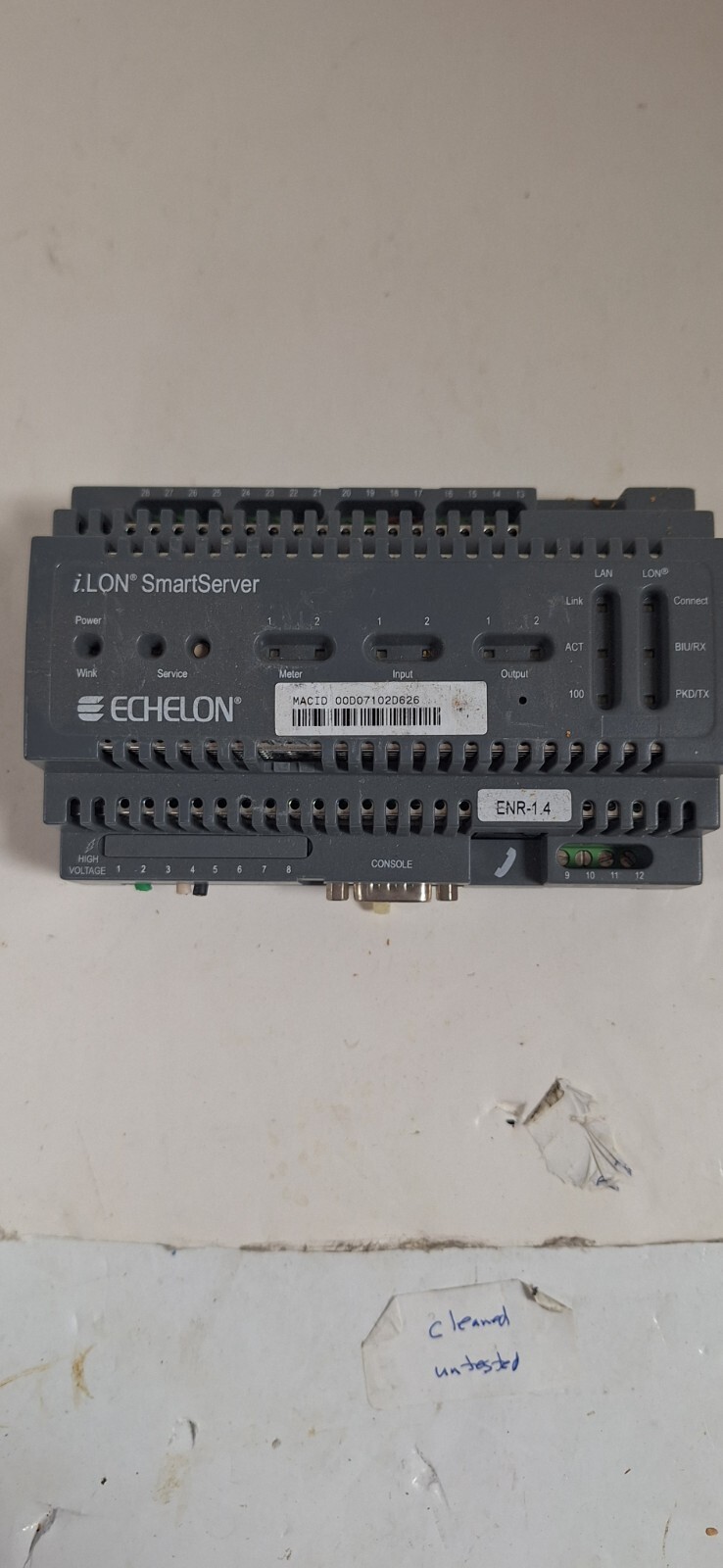 Echelon i.LON SmartServer (2.0 SR2 - 64/64 MB) Model #72101R-4FT ...