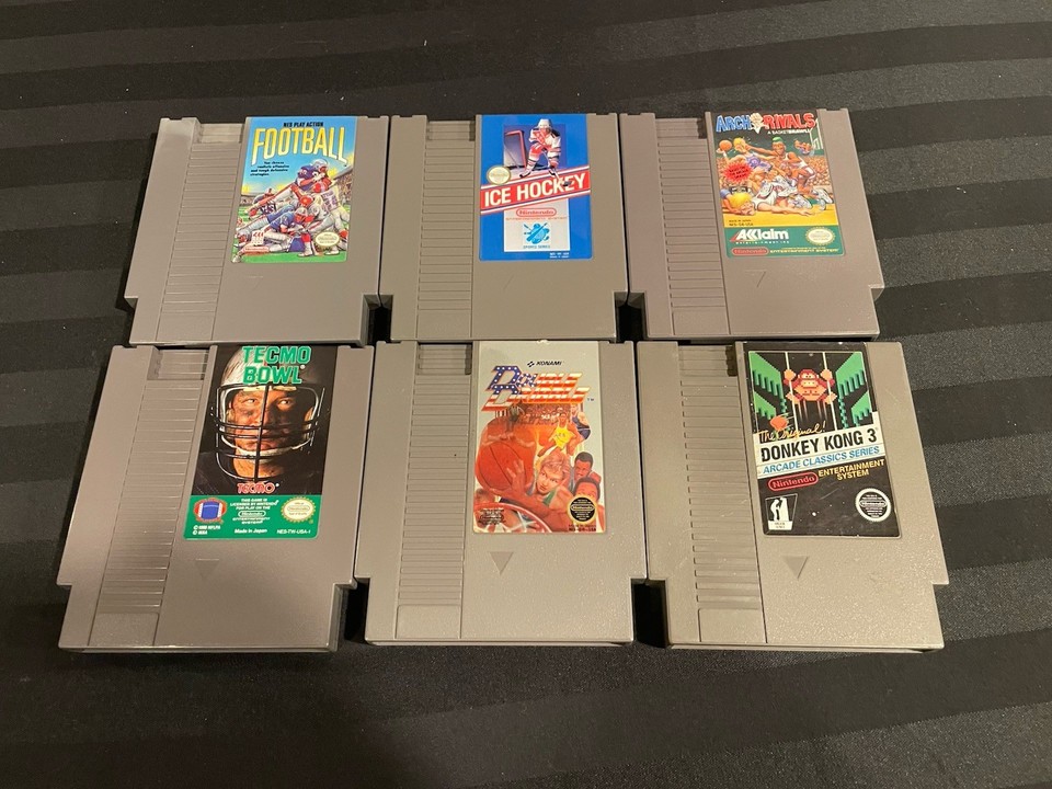 NES GAME LOT! 6 CLASSIC NES GAMES!! | eBay