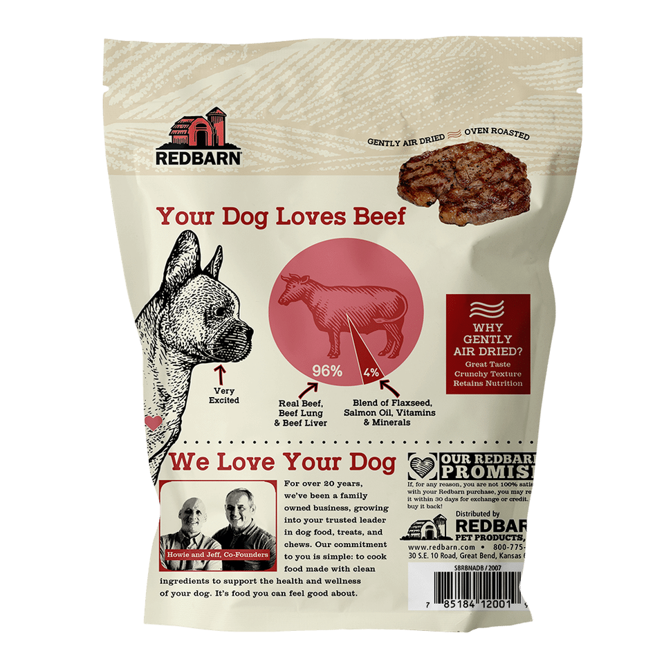 Redbarn Dog Food - Air Dried Beef Recipe 2 lbs | eBay