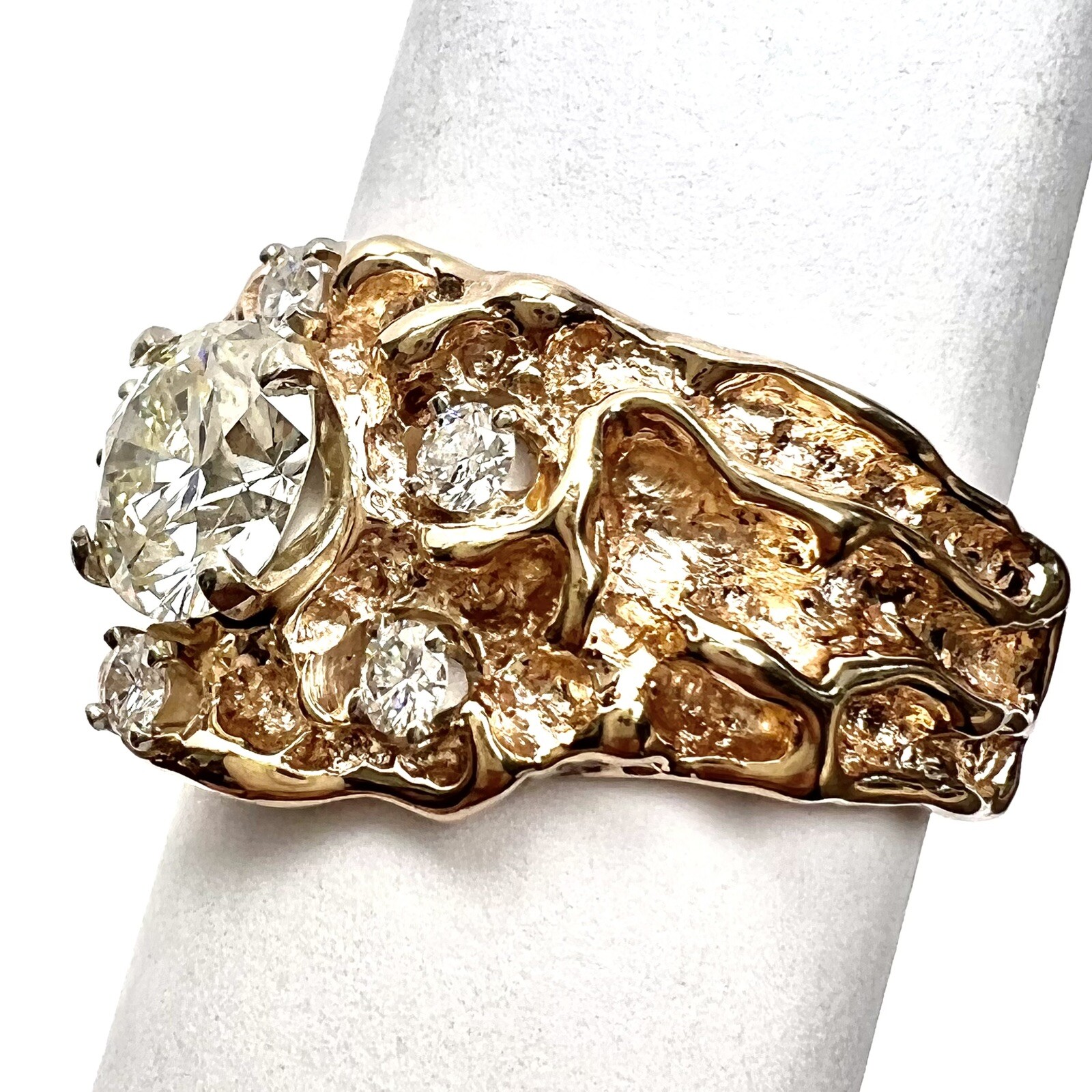 14k (13.27k) Solid Yellow Gold 2.07ct Natural Diamond… - Gem