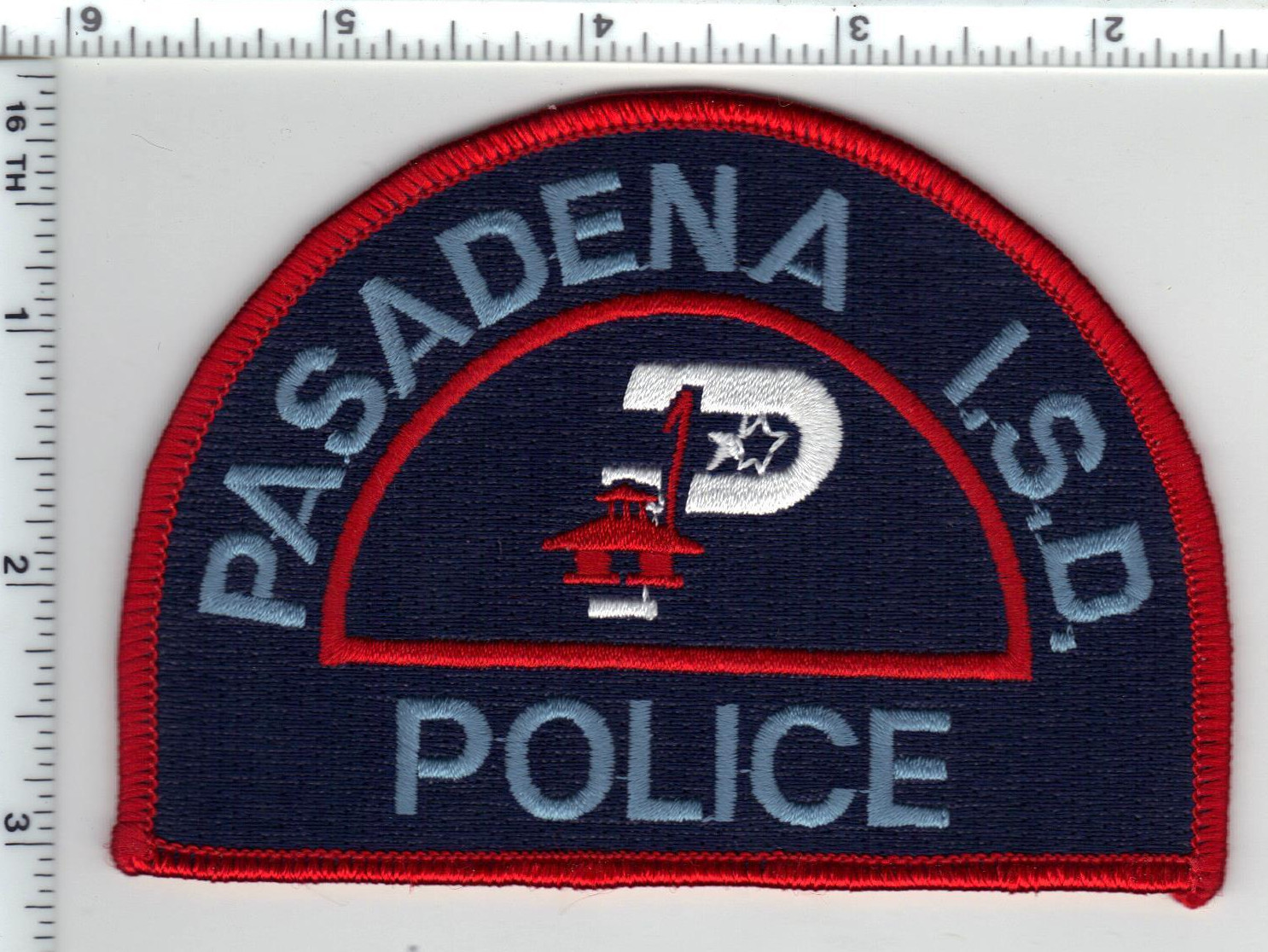 Pasadena I.S.D. Police (Texas) Shoulder Patch - new from the 1990's | eBay