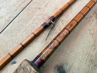 Hardy "The Pope" 10' Two-piece Palakona Cane Fly Rod #7 Trout & Salmon ...