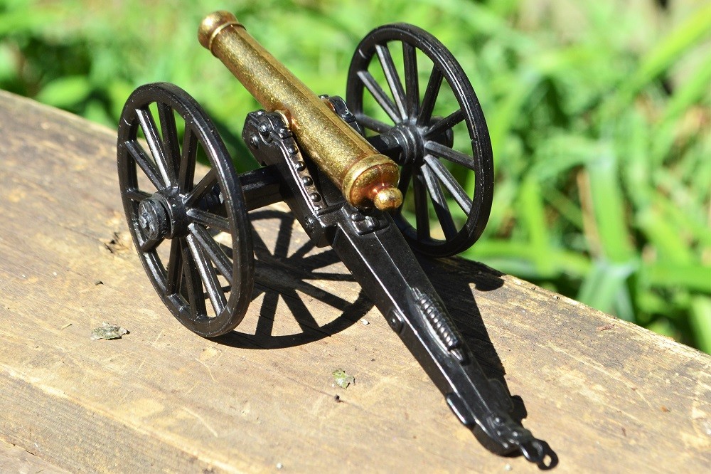 Denix Replica Civil War Miniature Napoleonic Cannon & Limber ...
