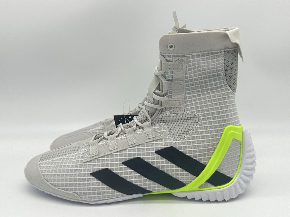 Adidas Speedex 23 Men's Size 8.5 Grey Lucid Lemon Boxing Shoes HP6885 ...