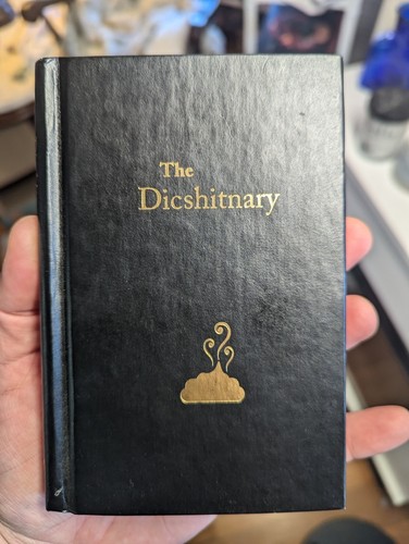 Singed/Inscribed Numbered 1st Edition Dicshitnary By John Dunsworth | eBay