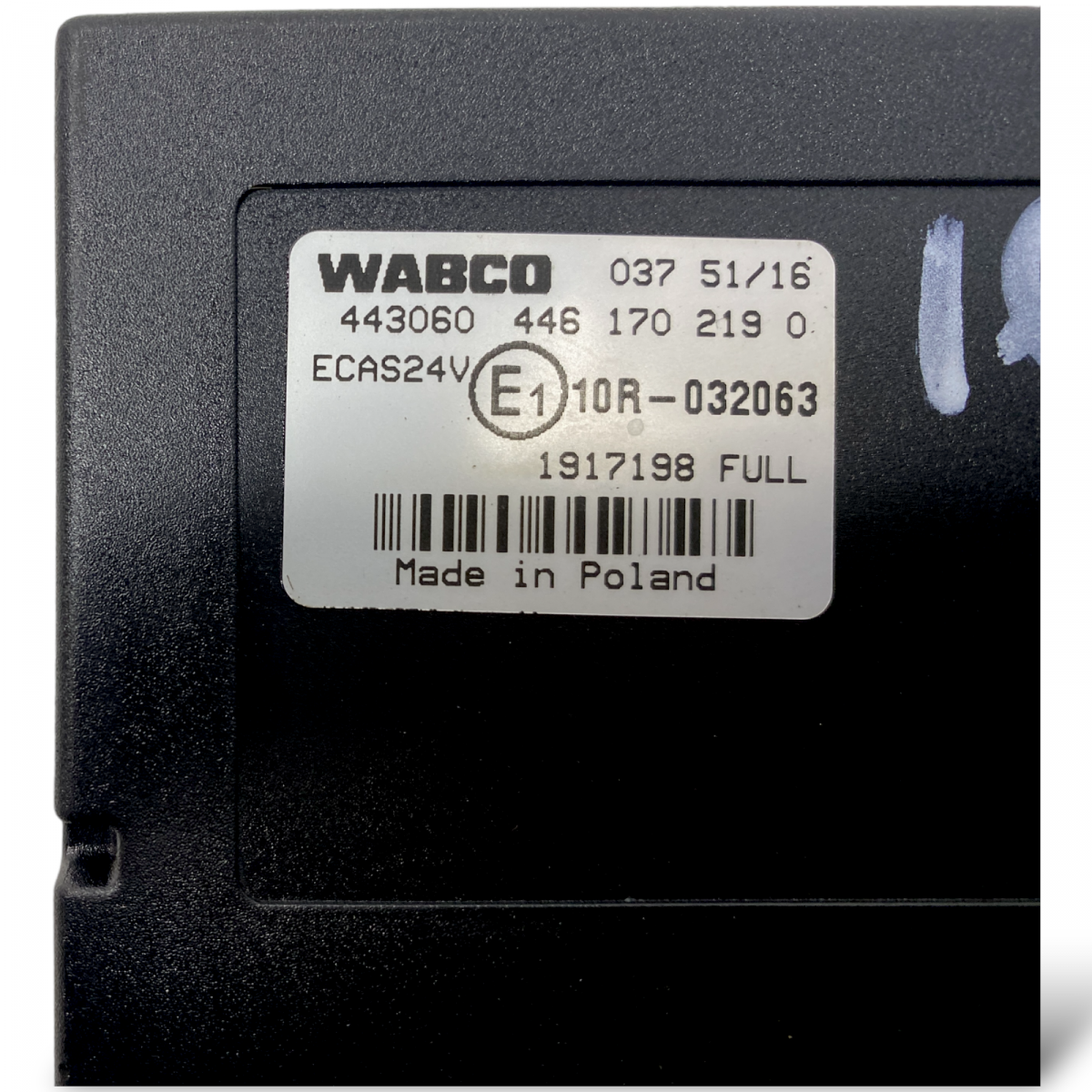 4461702190 WABCO 1917198 ECAS Control Unit ECU For DAF XF105/106 CF85 ...