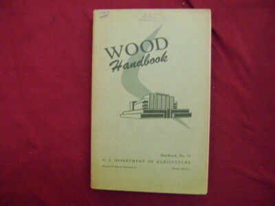 (anon). Wood Handbook. Basic Information on Wood as a Material of ...