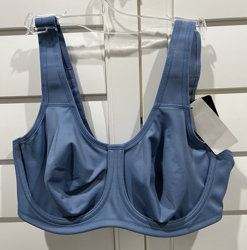 Wacoal Coronet Blue Simone Sport Underwire Bra 855170 SZ 34 DD Nwt $76 ...