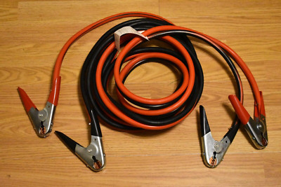 20' 2 Gauge Extra Heavy-Duty Jumper Booster 100 % Copper Cables from ...