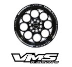 4x VMS Racing Black Modulo Milling Finish Drag Wheel Rim 15x8 5x100 ...