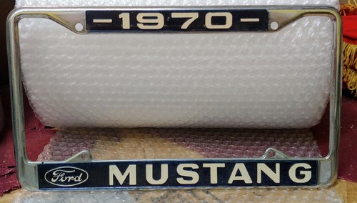1970 Ford Mustang Licence Plate Frame - NOS aftermarket from 80's ...