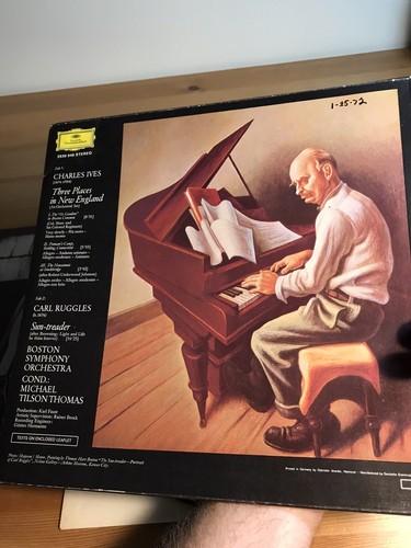 Charles Ives Three Places In New England Carl Ruggles Sun Treader ...