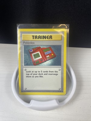 Shadowless Pokemon Pokedex 87/102 Base Set Rare Trainer Pokemon Card | eBay