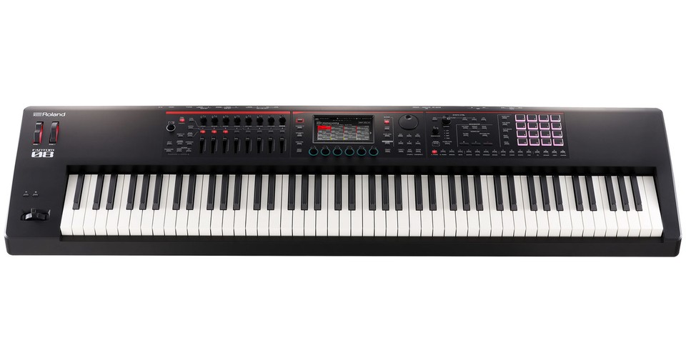 Roland FANTOM-08 88-Key 16-Part Multitimbral Music Workstation ...