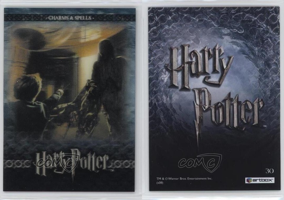 2008 The World of 3D 2nd Edition Charms & Spells Harry Potter Dementor ...