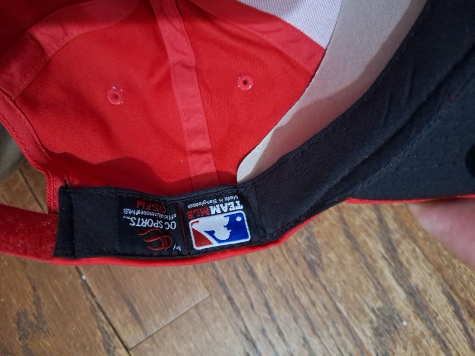 Philadelphia Phillies Hat Cap Strap Back Red MLB Baseball OC Sports ...