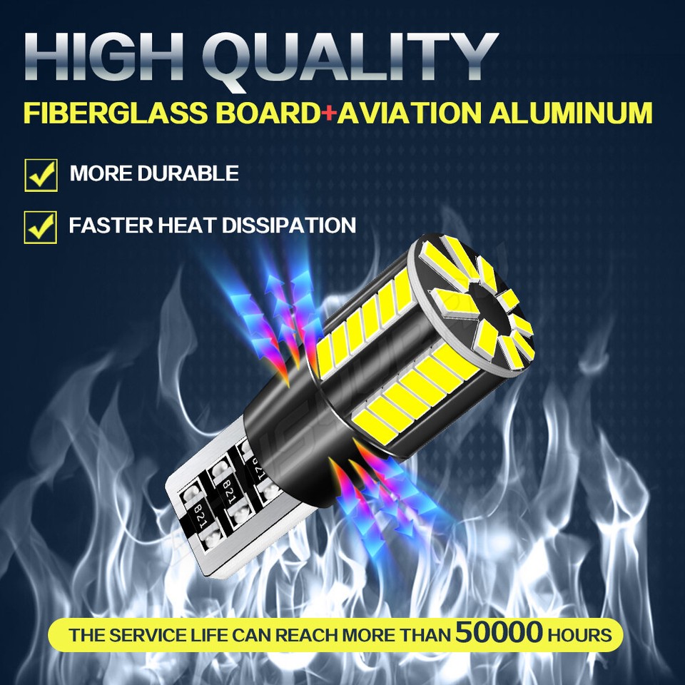 2x LED bulbs for Kawasaki Concours 14 ABS 2008-2022 92069-1016 W5W 194 ...