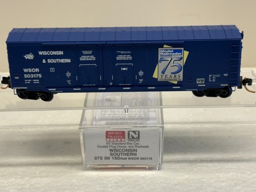 N Scale Micro Trains MTL 075 00 160 Wisconsin Southern WSOR 503175 ...