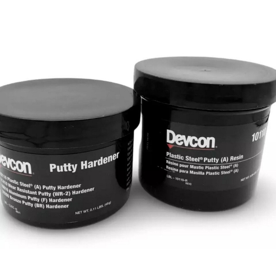 DEVCON 10110 PLASTIC STEEL PUTTY (A) 1 lb. Kit NEW | eBay
