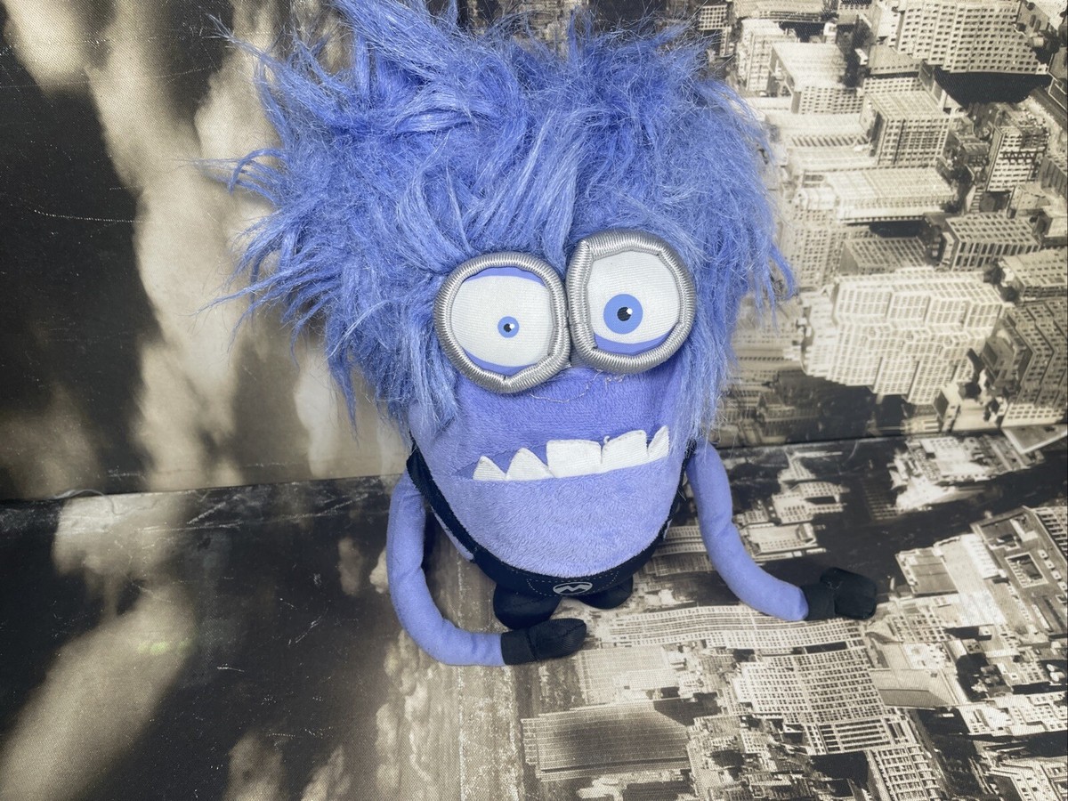 Evil Minion Wallpapers Despicable Me 2 Purple Evil Minion 12” Plush