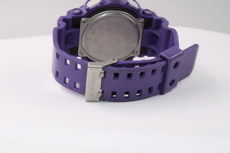 CASIO G-SHOCK 5146 ga-110dn ANALOG DIGITAL PURPLE MEN'S Wrist Watch ...