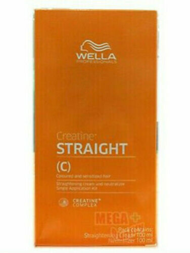 WELLA WELLASTRATE Permanent Hair Straightening Cream Straight System ...
