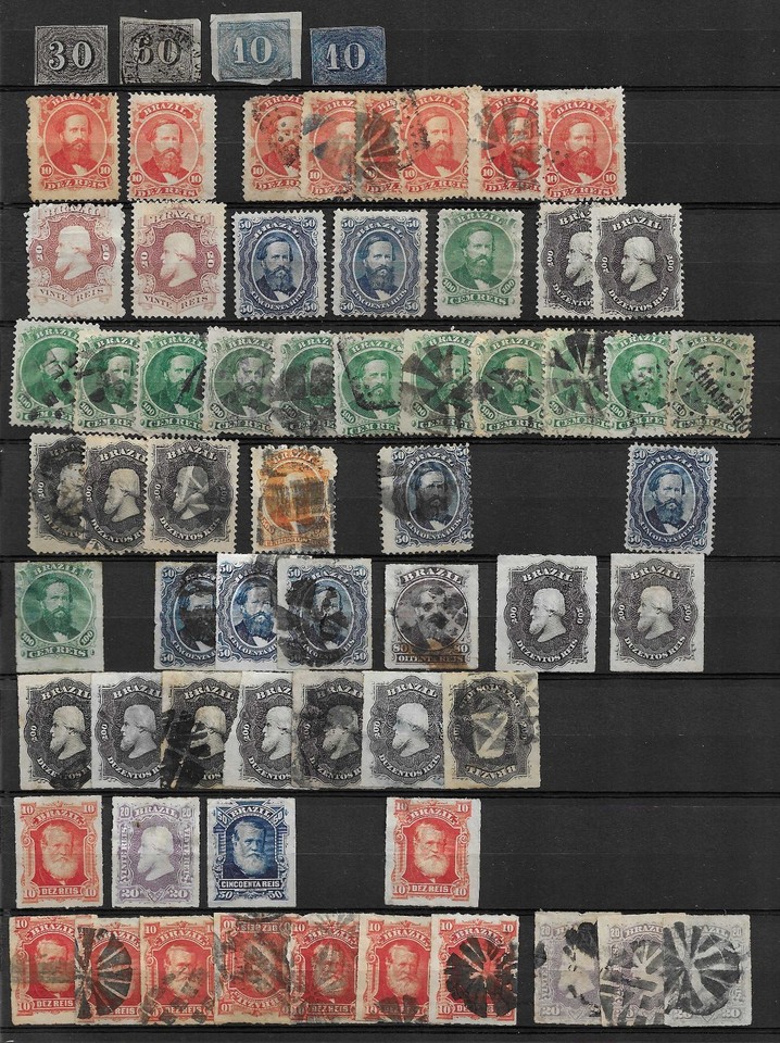 Brazil 1850-1960 collection used, MNG, MH and MNH please read | eBay