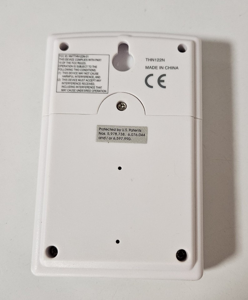 Oregon Scientific Wireless Remote Thermometer Sensor THN122N Thermo ...