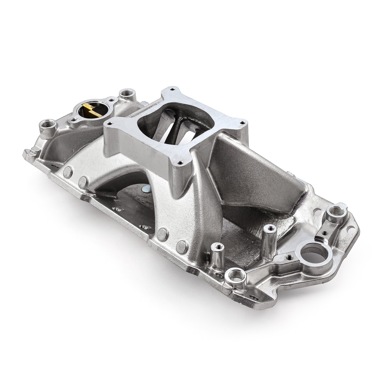 Chevy SBC 350 HiRise 1957-95 Intake Manifold Machine Polished ...