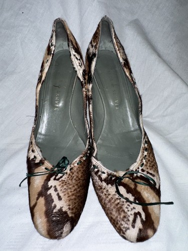 WOMENS LADIES HIGH HEEL POINTED CONTRAST COURT SMART PARTY WORK SHOES ...