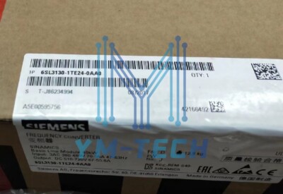 6SL3130-1TE24-0AA0 Siemens 6SL3 130-1TE24-0AA0 SINAMICS S120 BASIC LINE ...