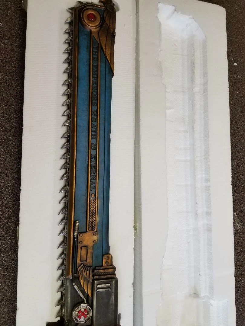 Chainsaw Sword Warhammer