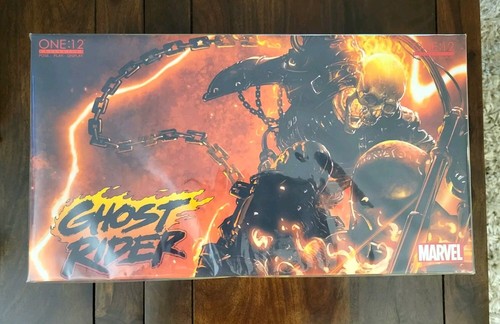 Marvel One:12 Collective Ghost Rider & Hell Cycle Set; Mezco; Authentic ...