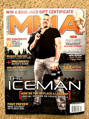 Ultimate MMA Magazine May 2011 The Iceman Chuck Liddell | eBay